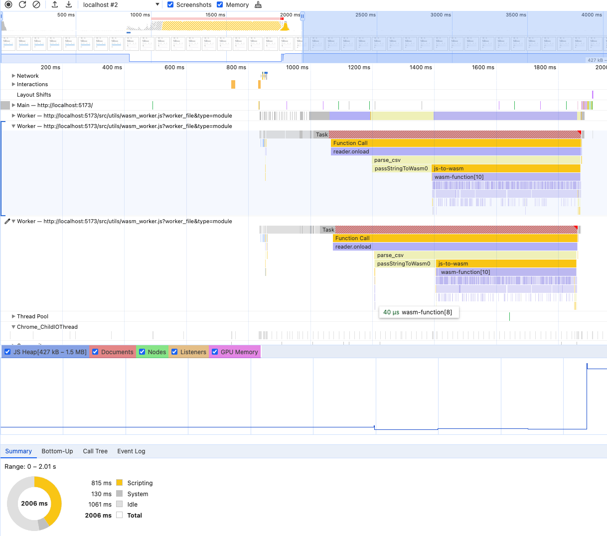 在 Vue3 中使用 Rust+WebAssembly处理文件——极大减少内存消耗，速度提升n倍 - 非常鸡蛋仓库